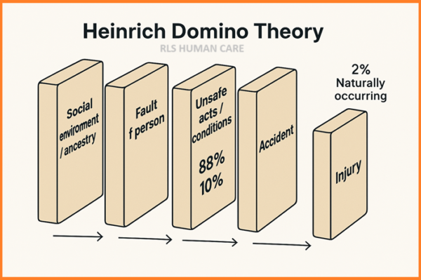 Heinrich Domino Theory – A Foundation of Industrial Safety | RLS HUMAN CARE